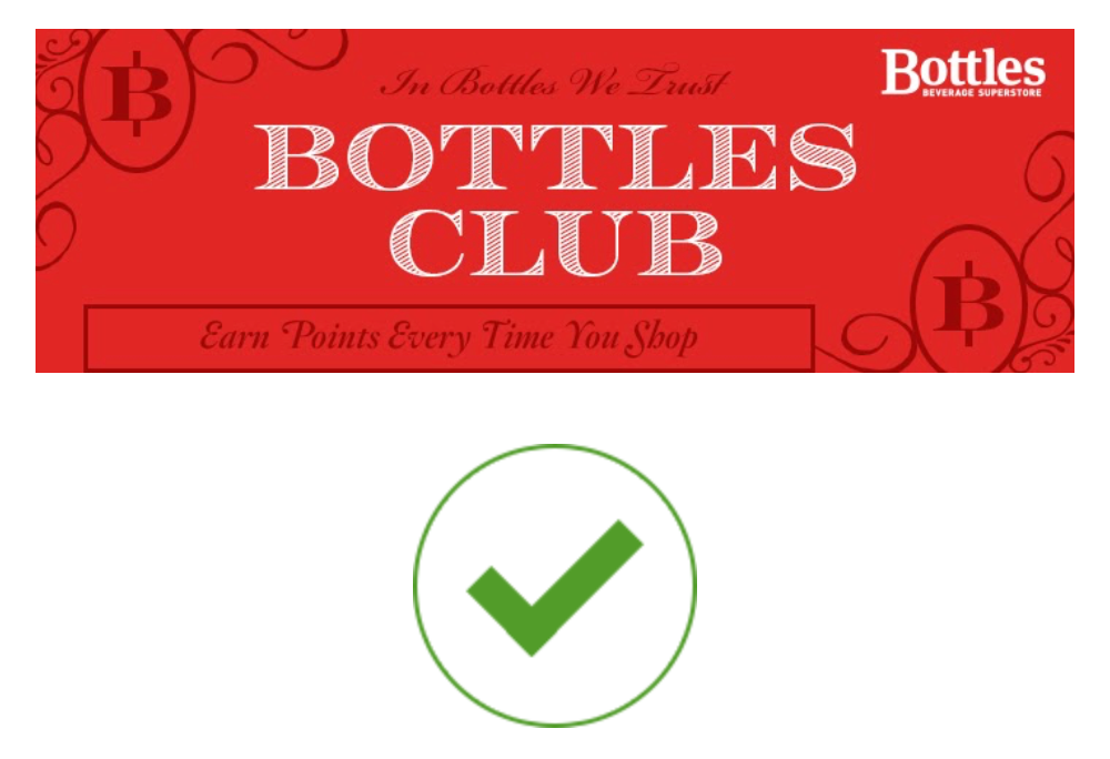 Bottles Club Thank You – Bottles Beverage Superstore